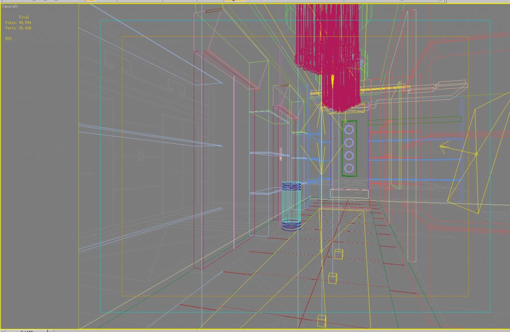 Elevator Space 017 Two 3D Model - FlatPyramid