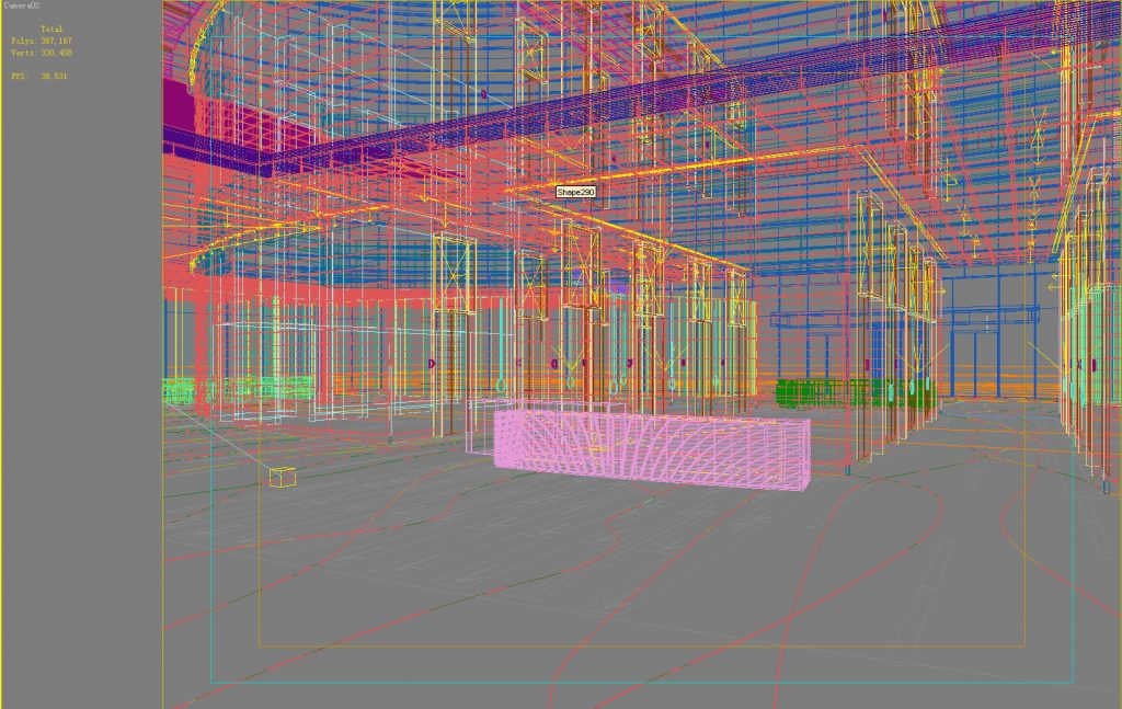 Elevator Space 021 3D Model - FlatPyramid