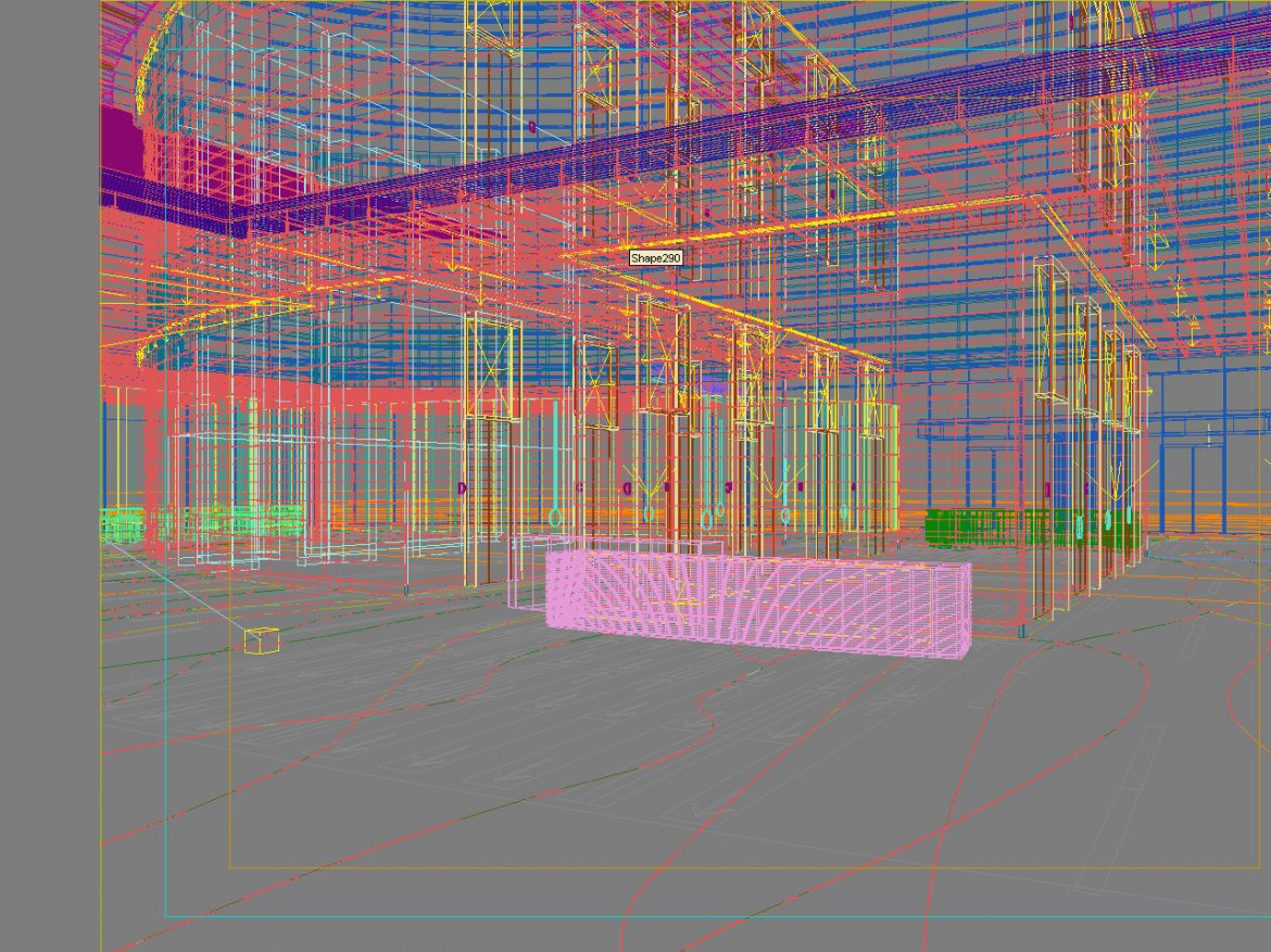 Elevator Space 021 3D Model - FlatPyramid
