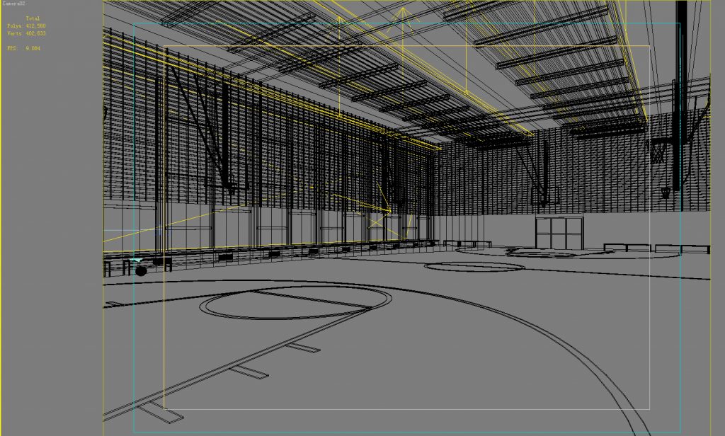 Gymnasium 031 3D Model - FlatPyramid