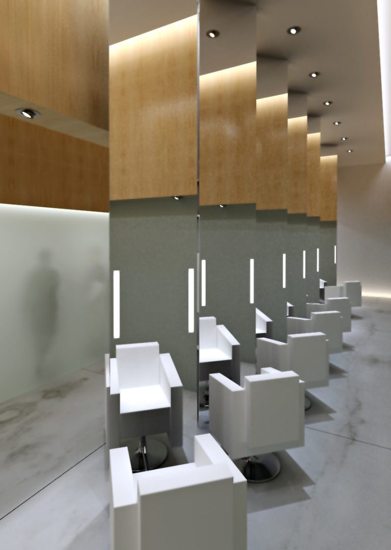 Hairdressing Salon 001 3D Model - FlatPyramid