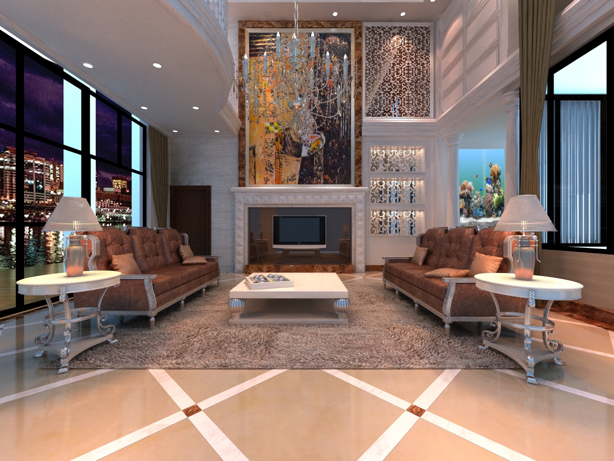 3D Home 0790 3D Model - FlatPyramid