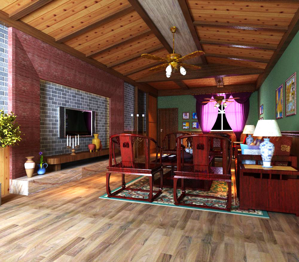 3d Home 0814 3d Model Flatpyramid