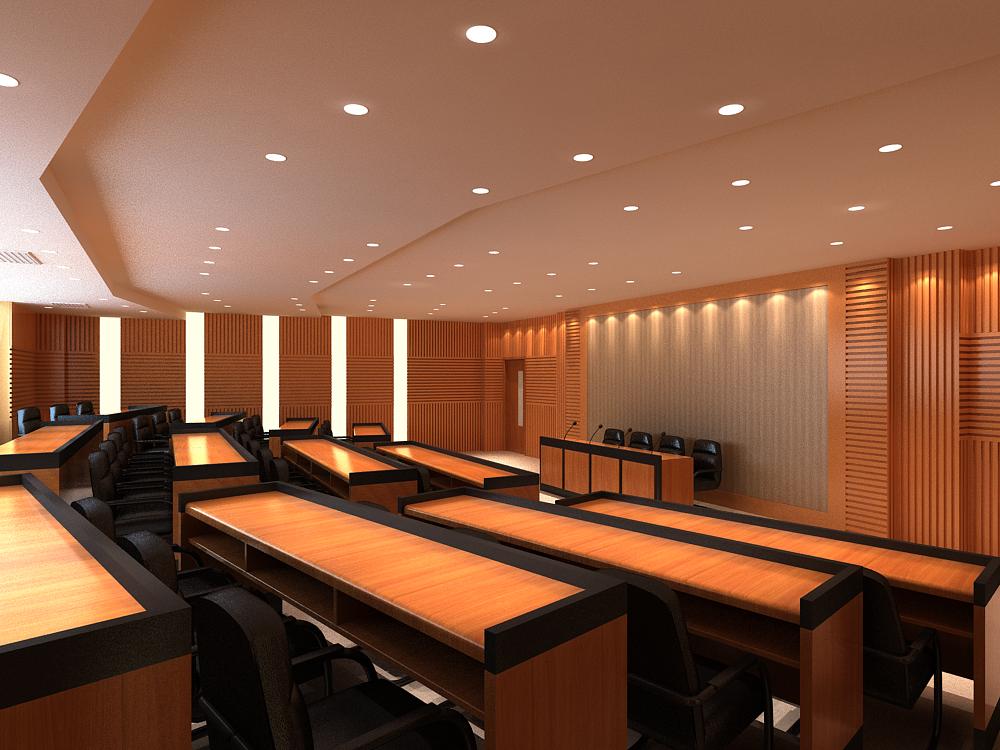 Ladder classroom 001 3D Model | FlatPyramid