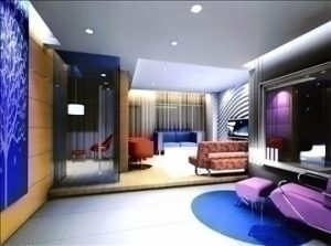 Living room522 3D Model - FlatPyramid