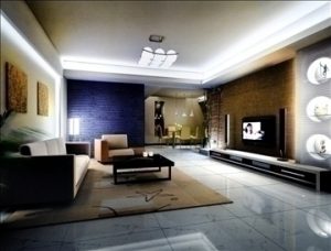 Living room813 3D Model - FlatPyramid