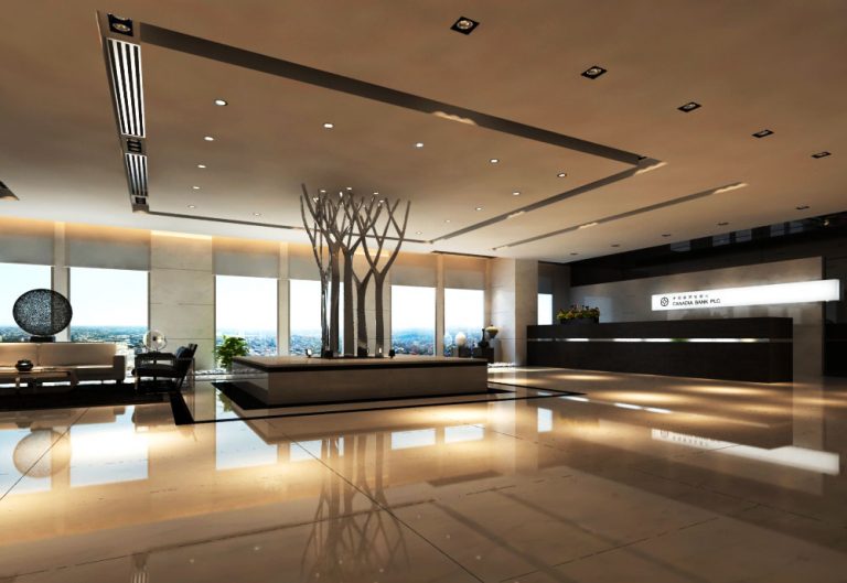 Lobby 005 3D Model - FlatPyramid