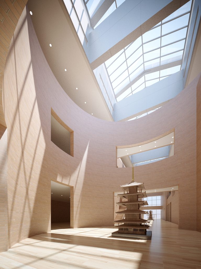 Lobby 006 three 3D Model - FlatPyramid