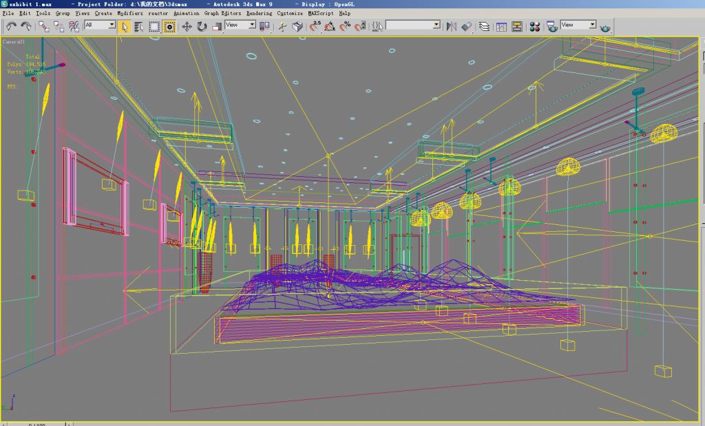 Lobby 011 two 3D Model - FlatPyramid