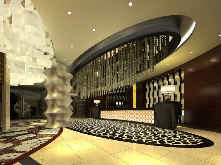 Lobby area 032 3D Model - FlatPyramid