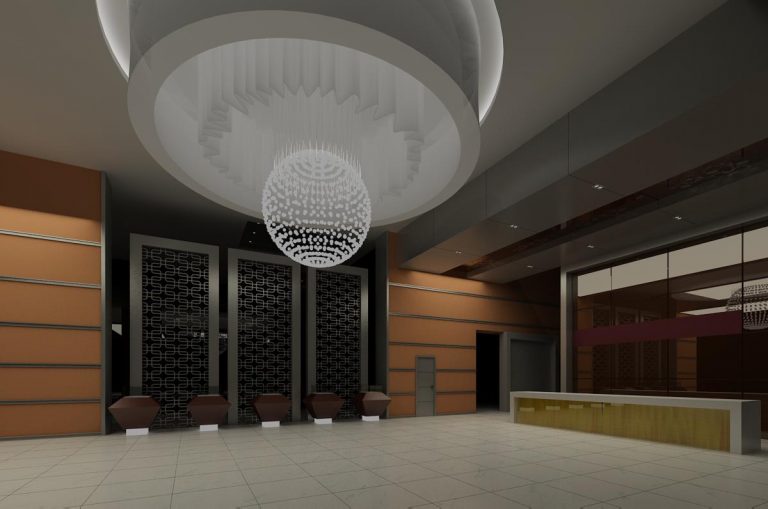 Lobby 050 Two 3D Model - FlatPyramid
