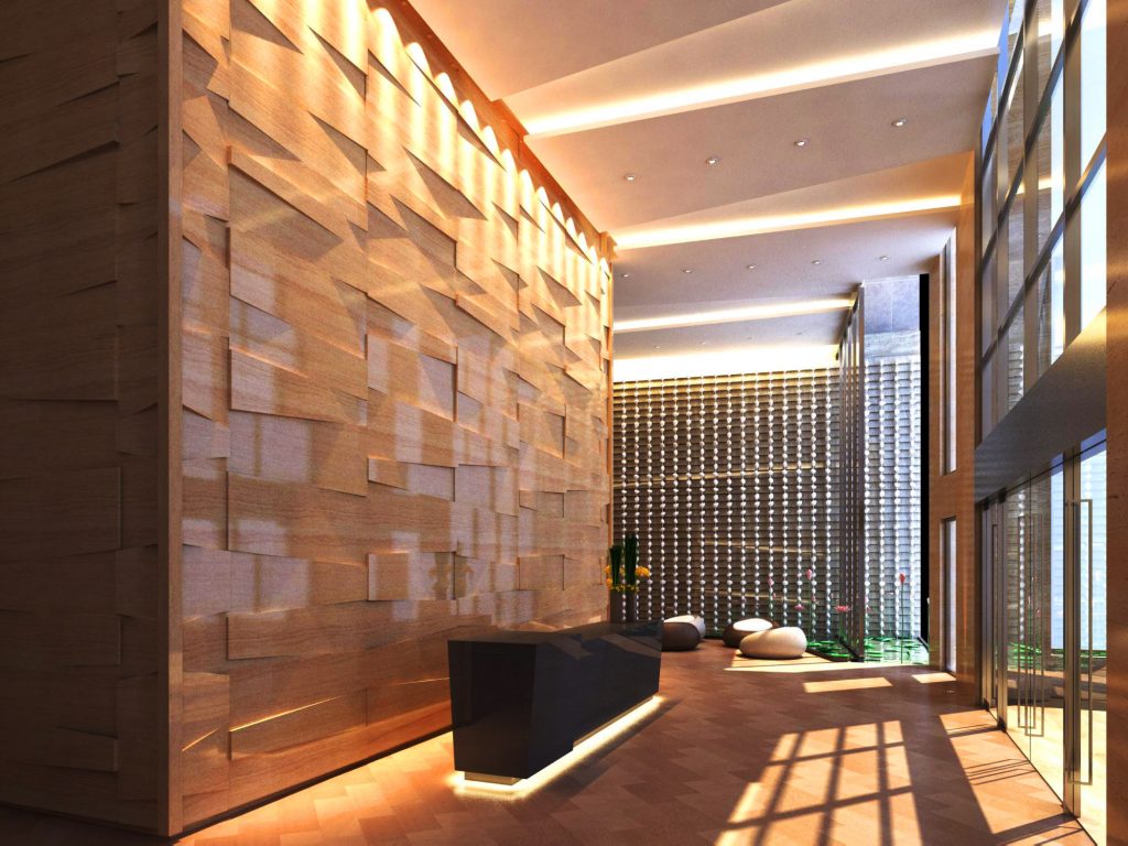 Lobby area 055 3D Model - FlatPyramid