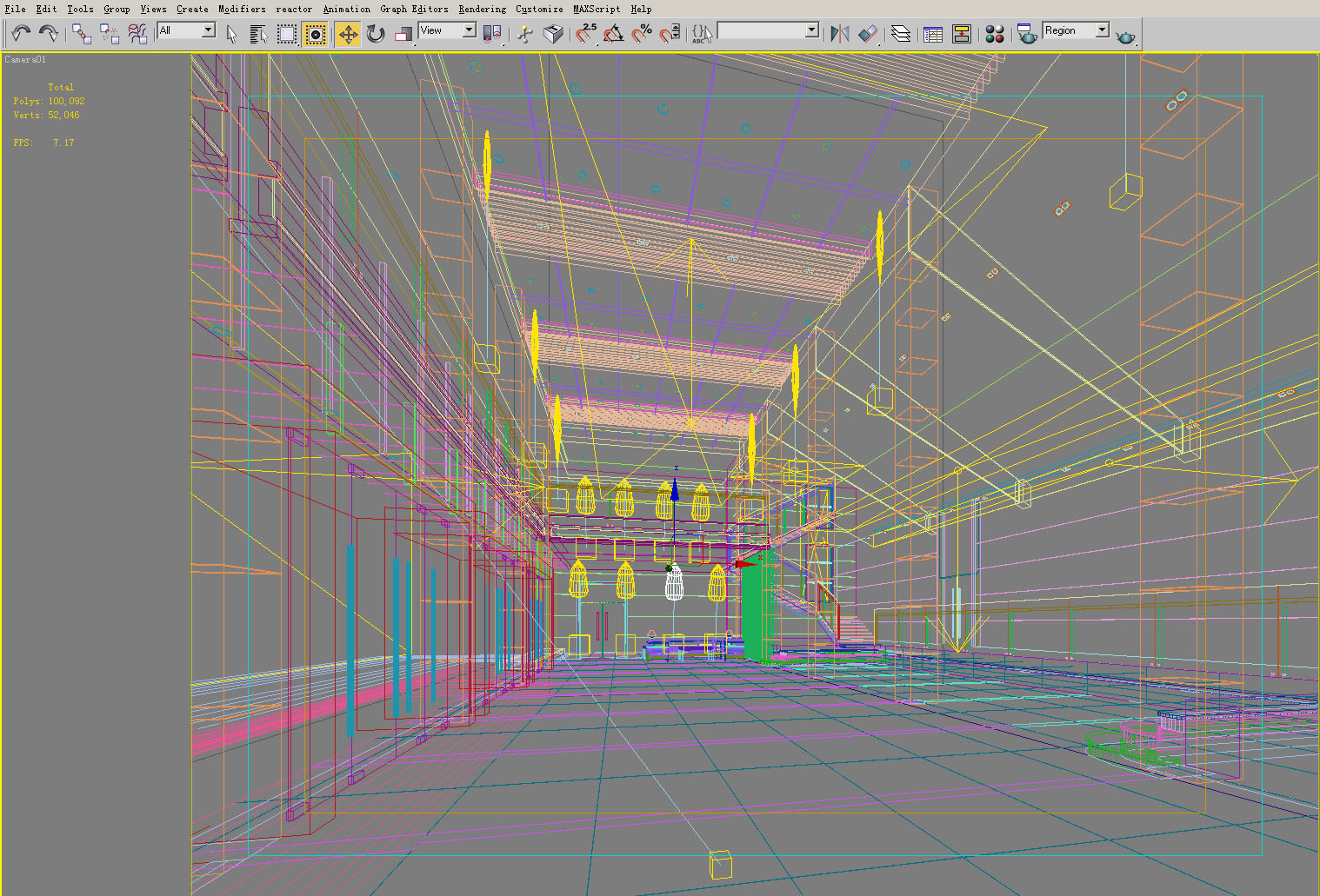 Lobby 082 3D Model - FlatPyramid