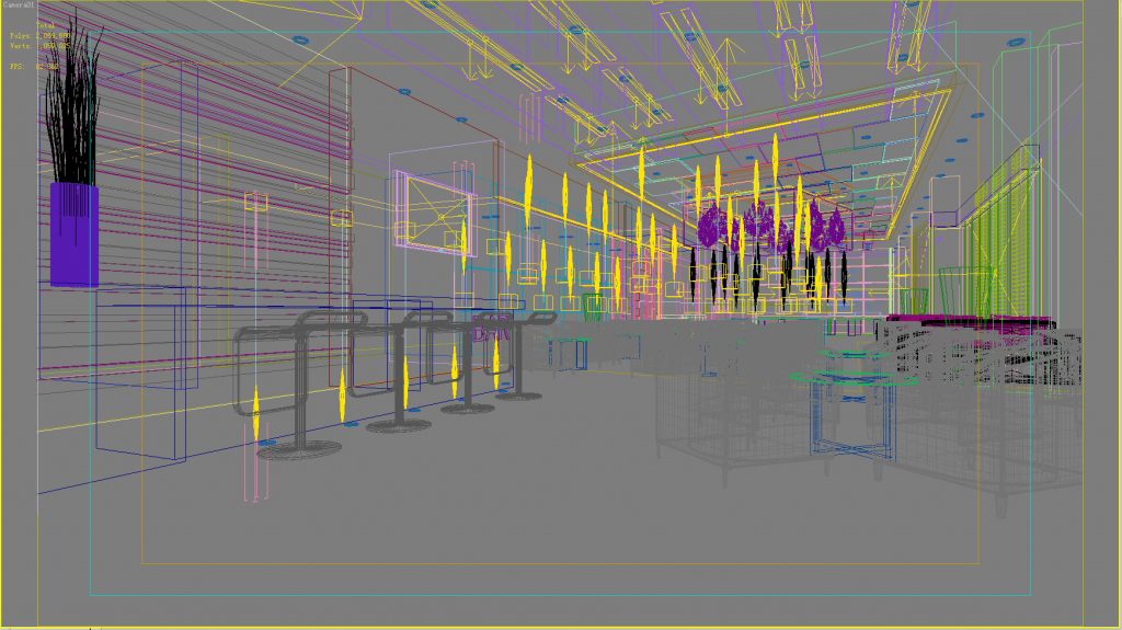 Lobby 122 two 3D Model - FlatPyramid