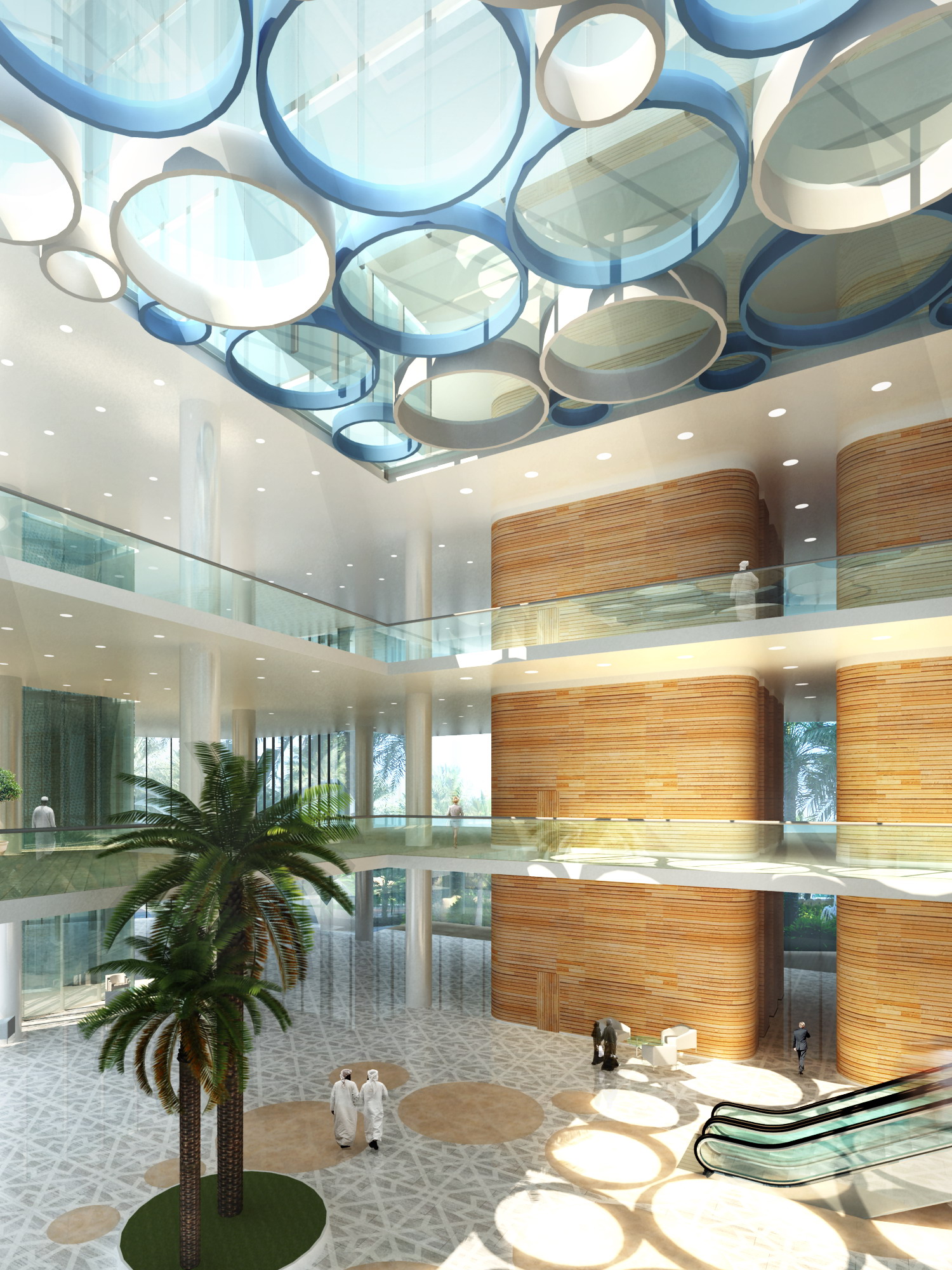 Lobby 131 One two 3D Model - FlatPyramid