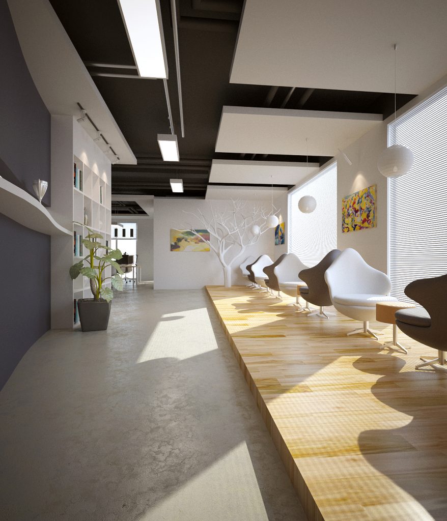 Office 0022 Two 3D Model - FlatPyramid