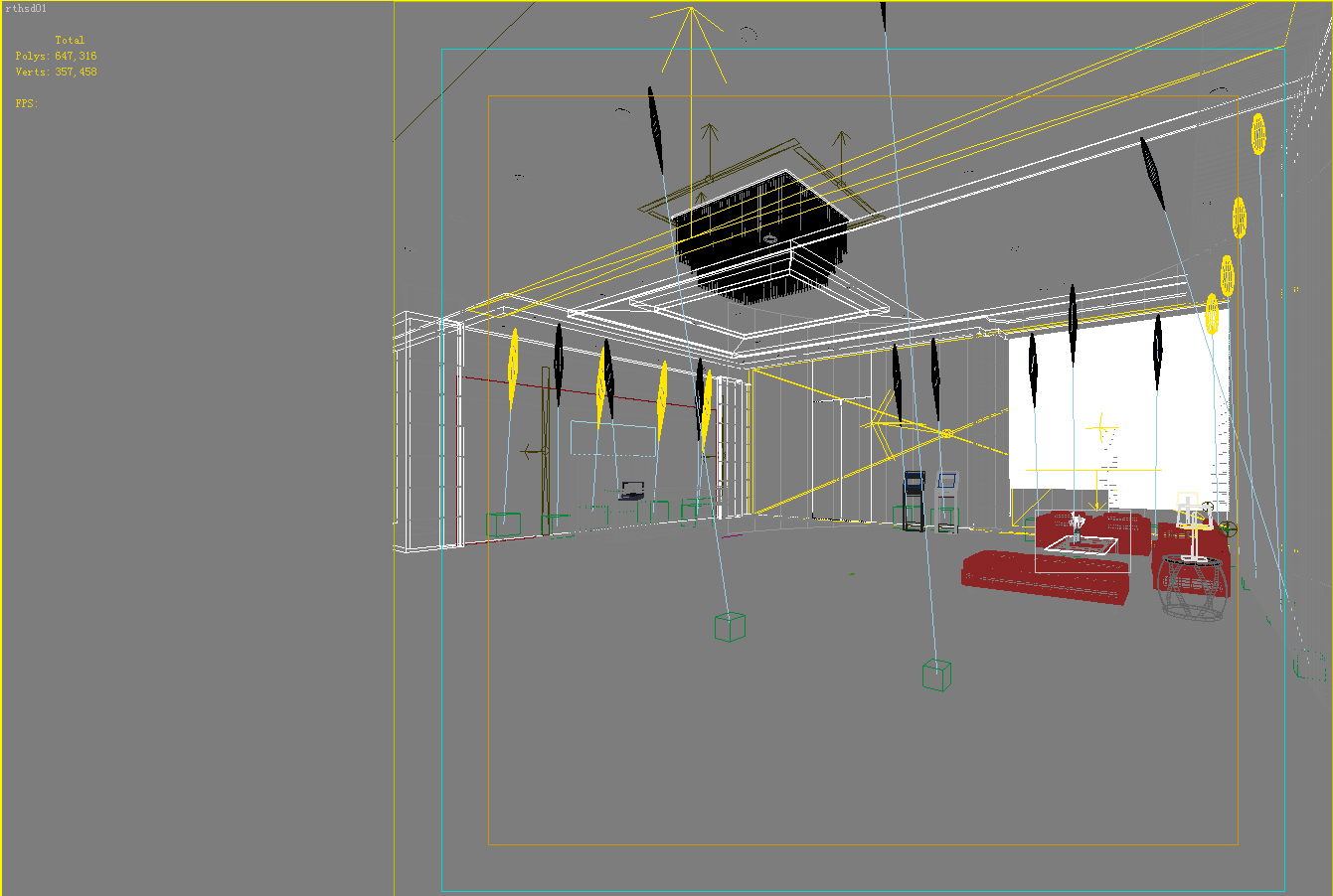 Office 146 3D Model - FlatPyramid