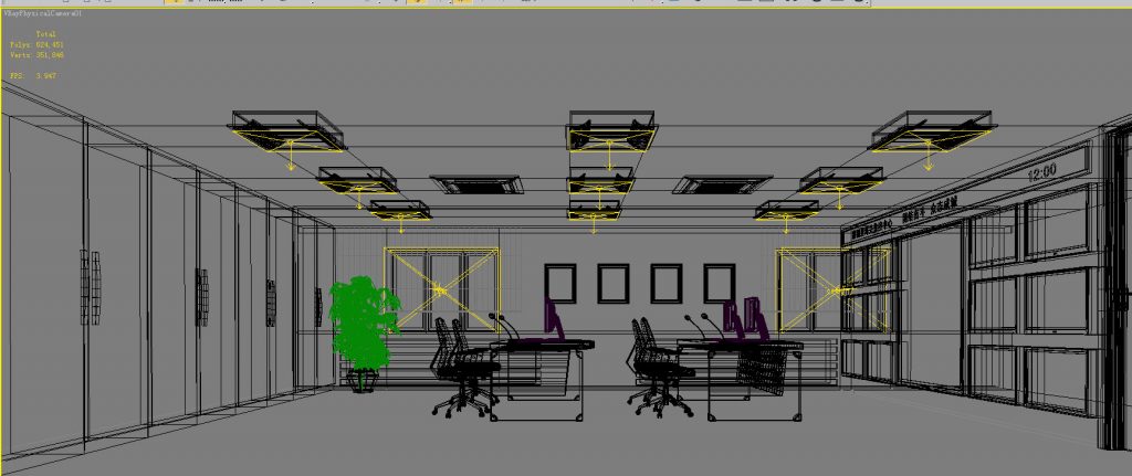 Operating room & Control room 010 3D Model - FlatPyramid