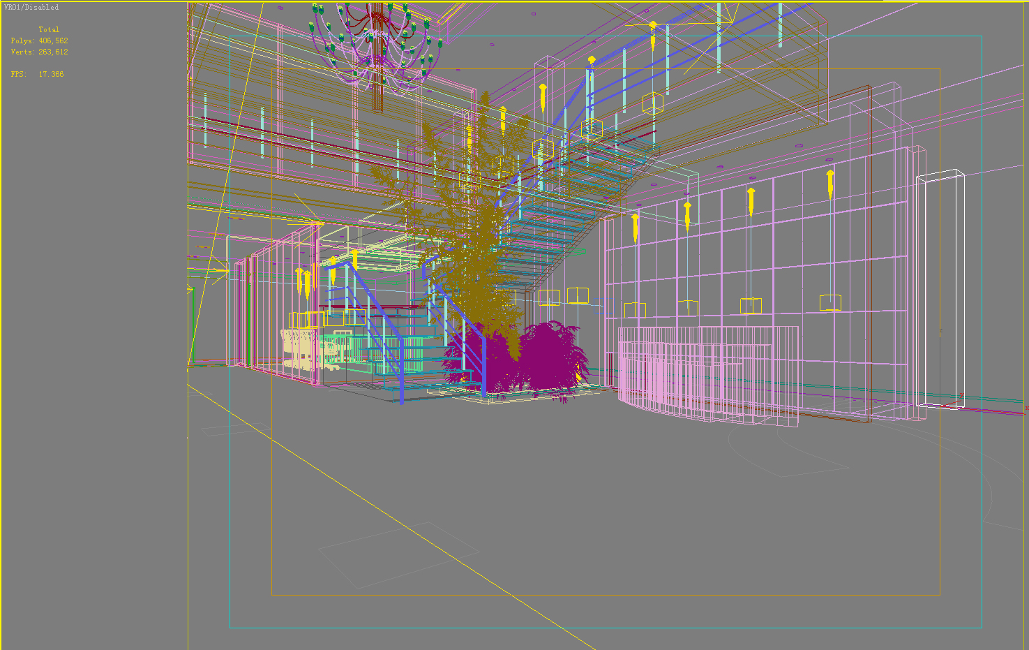 Reception Space 049 3D Model - FlatPyramid