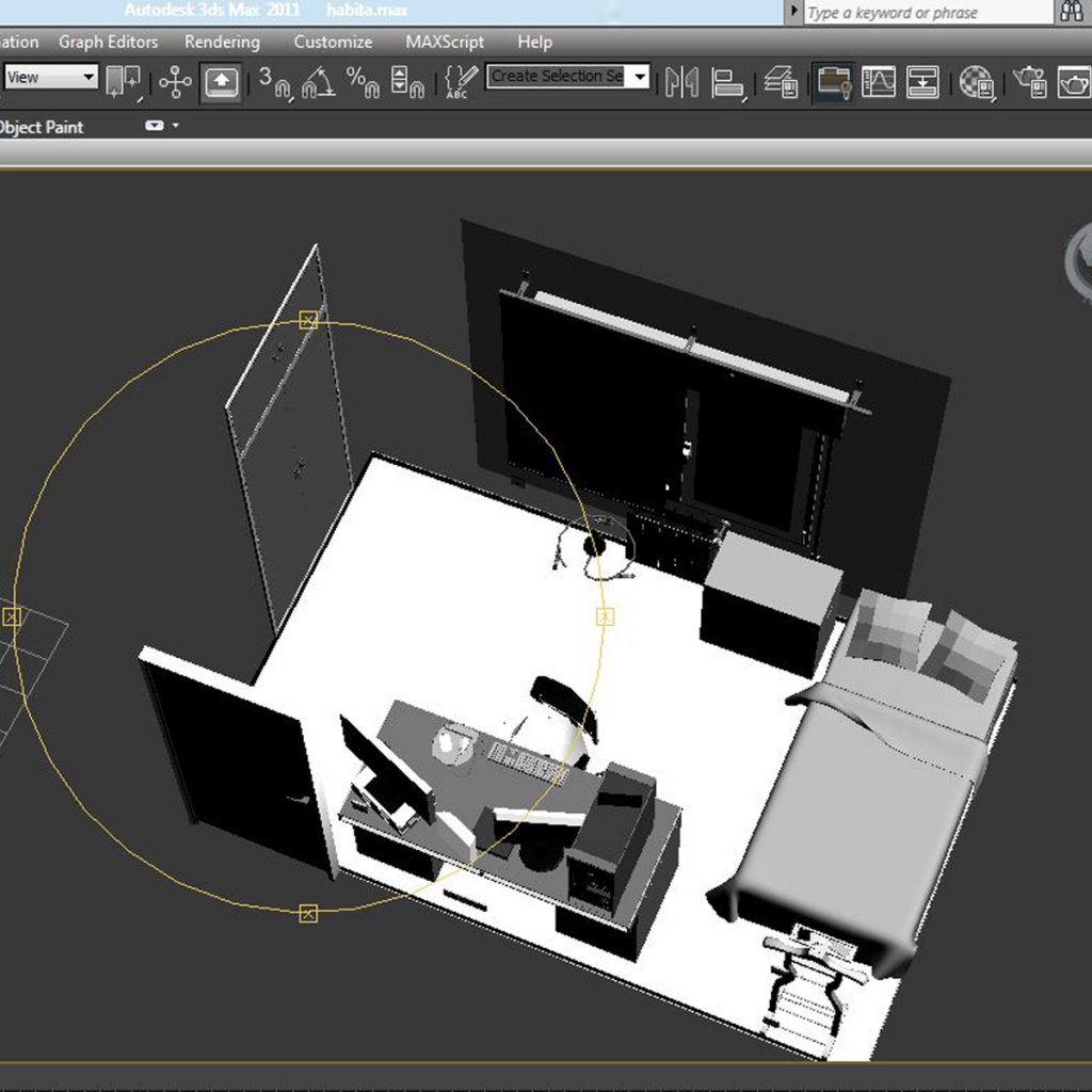 Room 3D Model - FlatPyramid