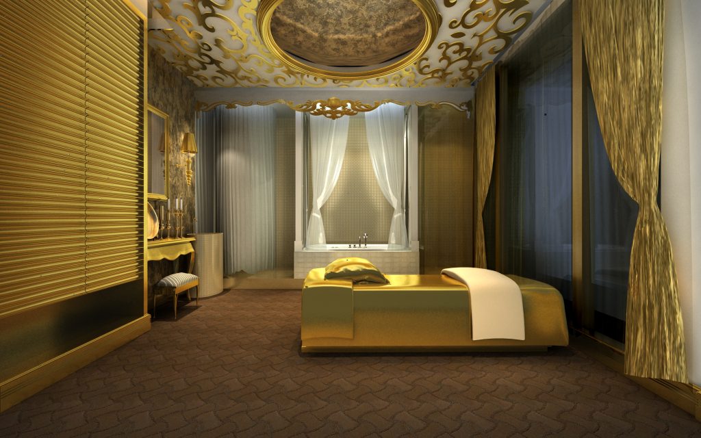 Spa Room 025 3D Model - FlatPyramid