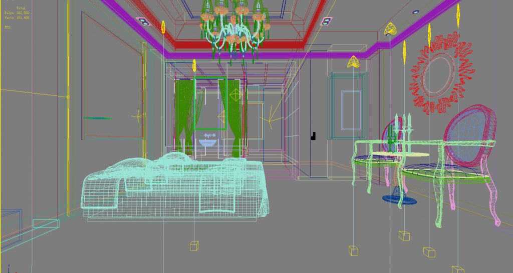 Spa Room 026 3D Model - FlatPyramid