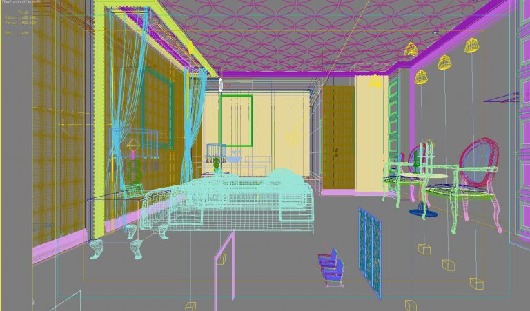 Spa Room 028 3D Model - FlatPyramid