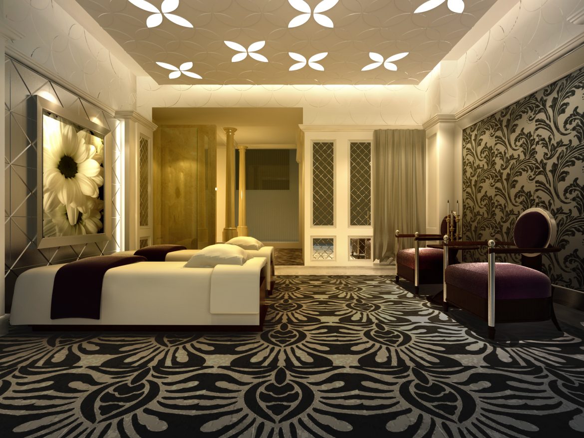 Spa Room 029 3D Model - FlatPyramid