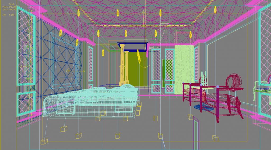 Spa Room 029 3D Model - FlatPyramid