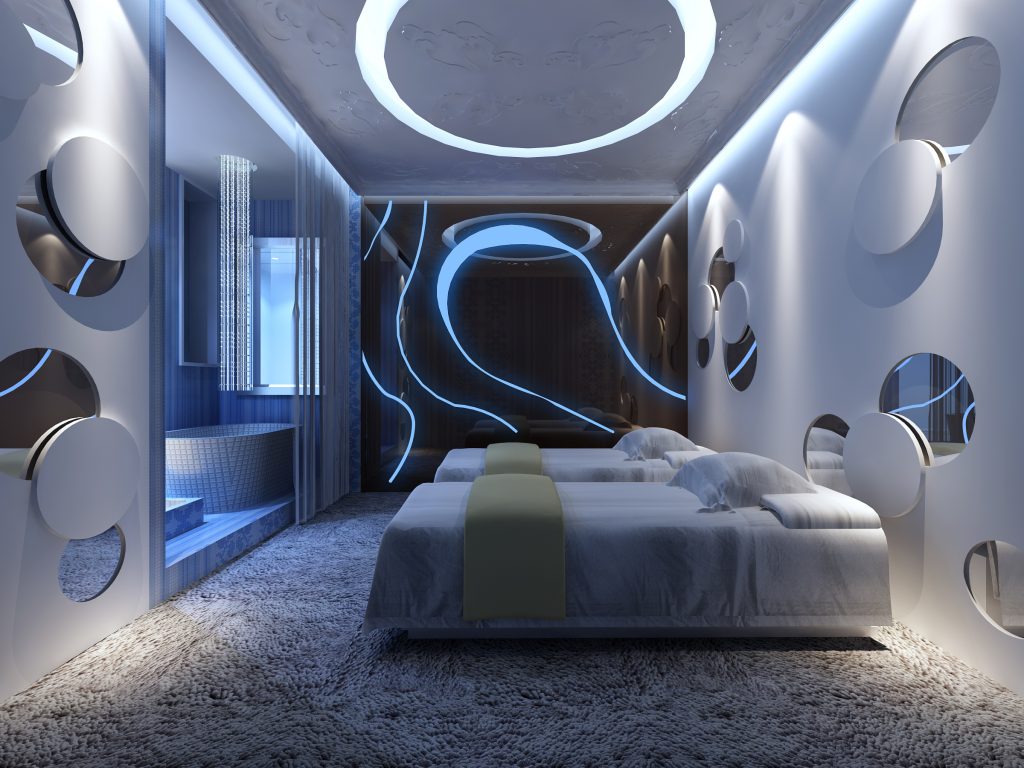Spa Room 031 3D Model - FlatPyramid