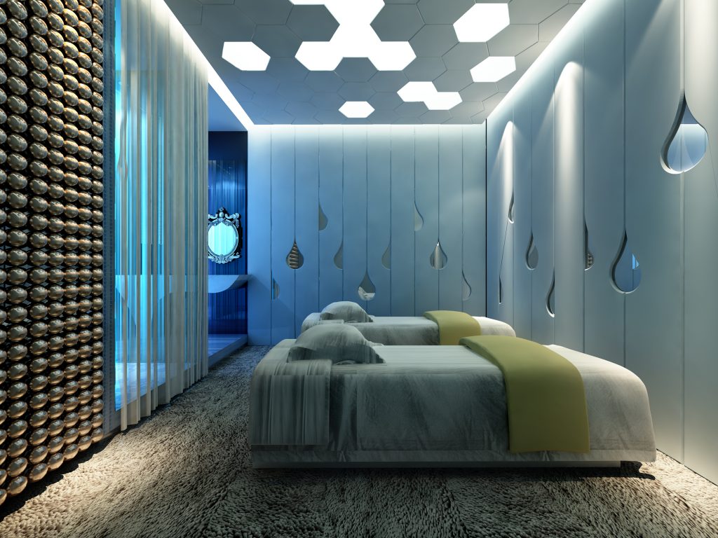 Spa Room 032 3D Model - FlatPyramid