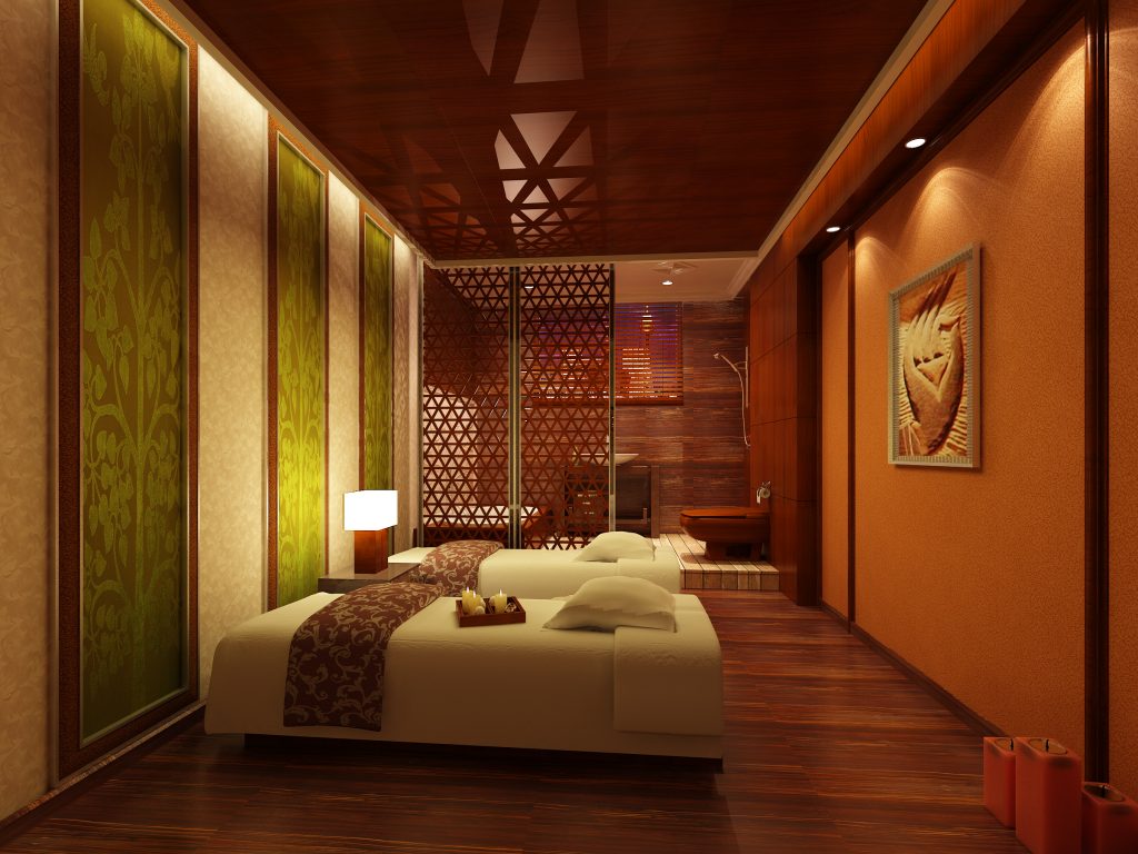 Spa Room 034 3D Model - FlatPyramid