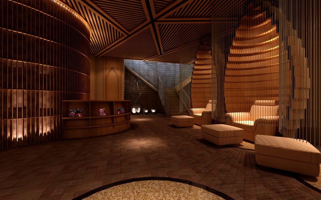 Spa Room 036 3D Model - FlatPyramid