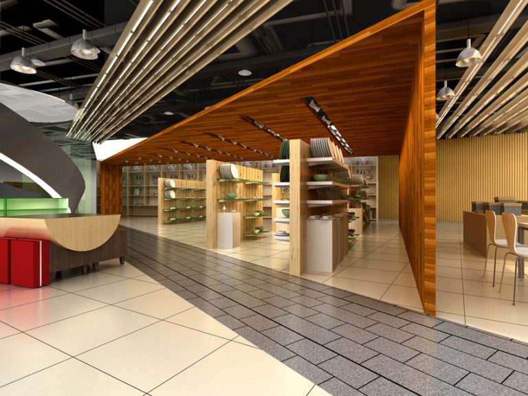 Store 040 3D Model - FlatPyramid