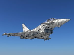 Eurofighter Typhoon 3D Model - FlatPyramid