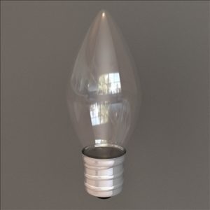 Mini Light Bulb 3D Model - FlatPyramid