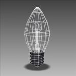 Mini Light Bulb 3D Model - FlatPyramid