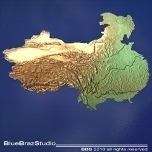 China 3D Model - FlatPyramid