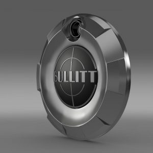Ford Mustang Bullit logo 3D Model - FlatPyramid