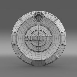 Ford Mustang Bullit logo 3D Model - FlatPyramid