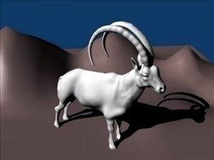 ibex 3D Model - FlatPyramid