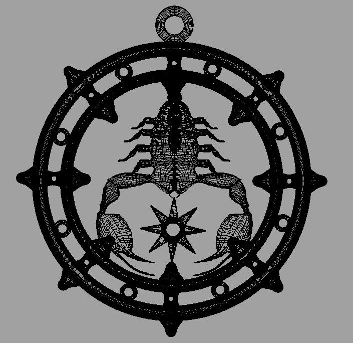 Scorpio 3D Model - FlatPyramid