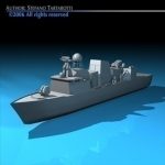 Type23_Frigate_RN_3DGamemodel 3D Model - FlatPyramid