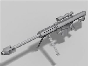 M82 A1 next gen weapon 3d model 3D Model - FlatPyramid