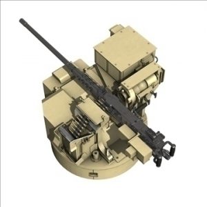 Remote weapon station (RWS) Browning M2 3D Model - FlatPyramid