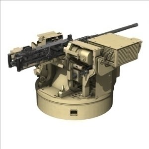 Remote weapon station (RWS) Browning M2 3D Model - FlatPyramid