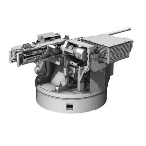 Remote weapon station (RWS) Browning M2 3D Model - FlatPyramid