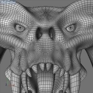 Monster Head.zip 3D Model - FlatPyramid