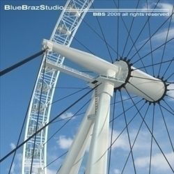 London eye 3D Model - FlatPyramid