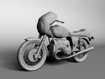 BMW R100 S 1978 3D Model - FlatPyramid